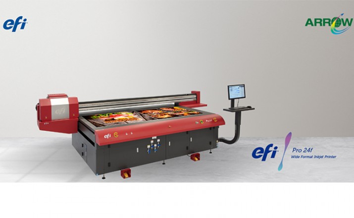 Arrow Digital installs EFI Pro 24f dedicated Flatbed UV LED printer at ...