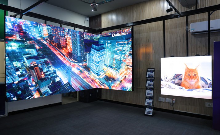 Immersive LED feel at Unilumin's new experience centre