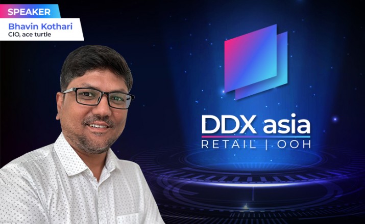 Bhavin Kothari, CIO of ace turtle, to address DDX Asia Business Conference