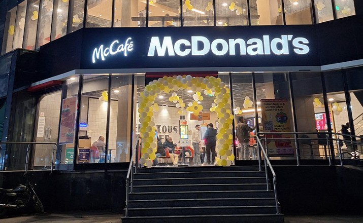 Sundream Group opens 9,000 sq. ft. McDonald's outlet at Anthurium, Noida
