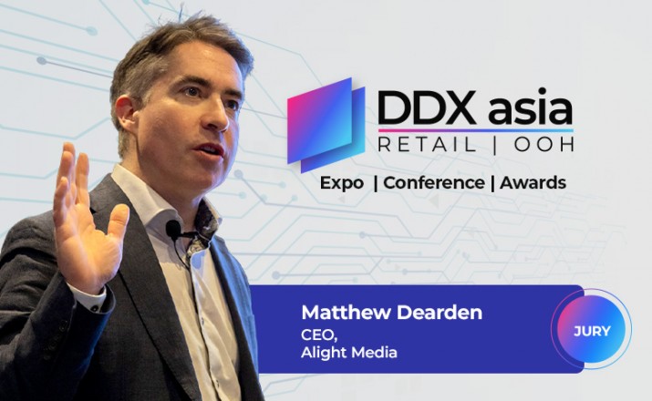 Matthew Dearden, CEO, Alight Media joins DDX Asia Business Awards as ...