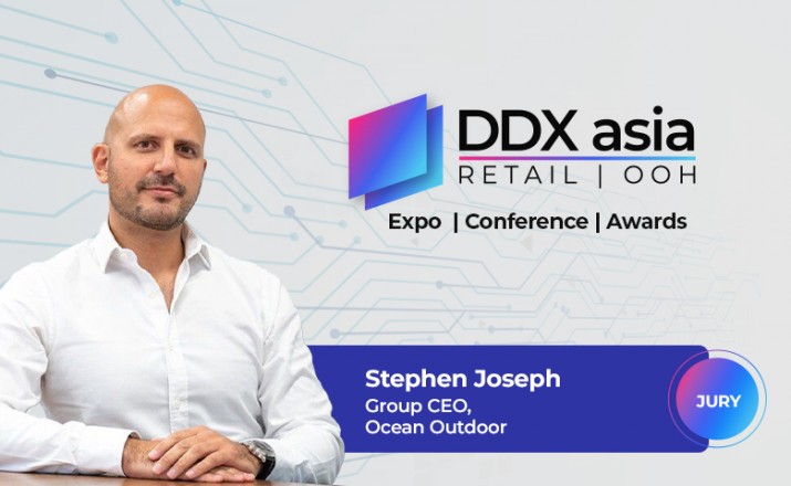 Stephen Joseph, Group CEO, Ocean Outdoor joins Jury panel of DDX Asia ...