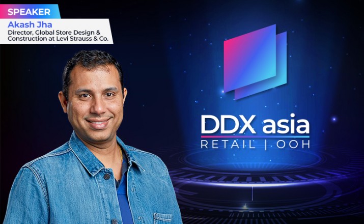 Akash Jha, Director of Global Store Design & Construction at Levi’s, to speak at DDX Asia ...