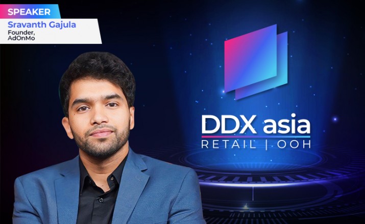 Sravanth Gajula, Founder, AdOnMo to address DDX Asia Business ...