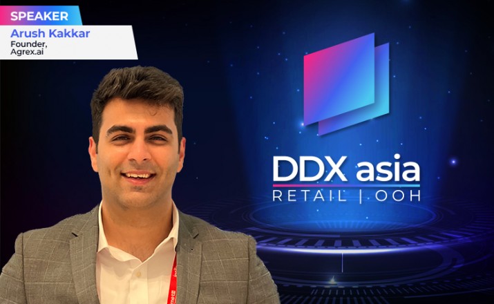 Arush Kakkar, Founder of Agrex.ai, to speak at DDX Asia Business Conference