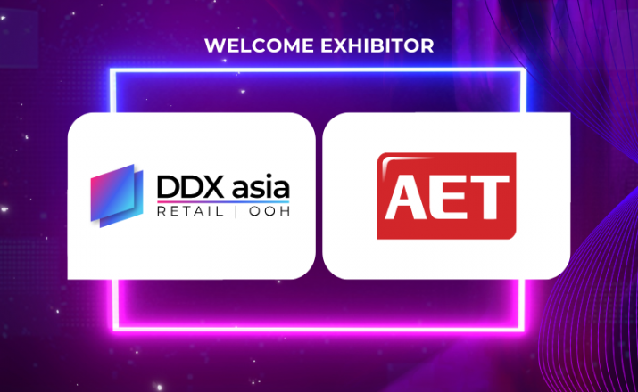 AET Displays to showcase cutting edge digital displays at DDX Asia 2025